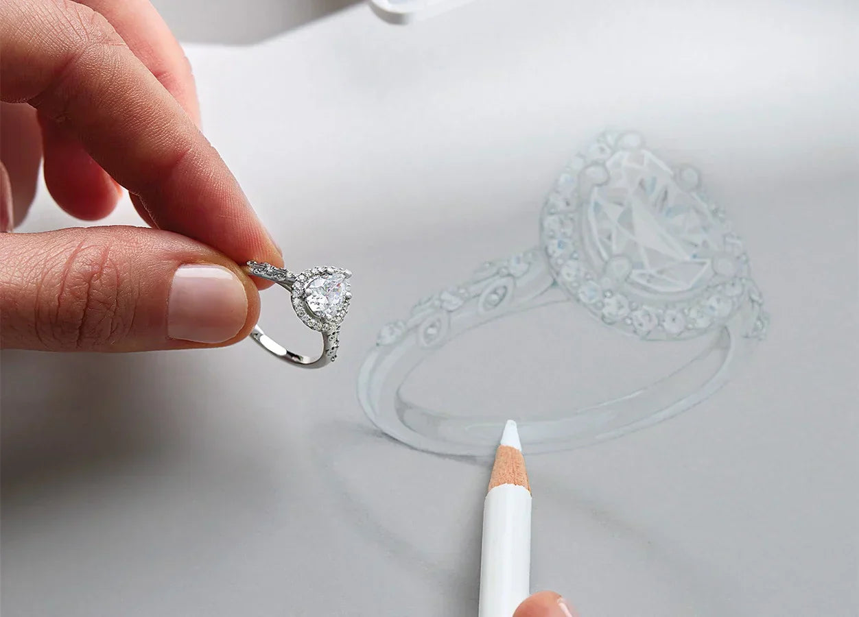 How can I get my own ring design made using lab grown diamonds ...