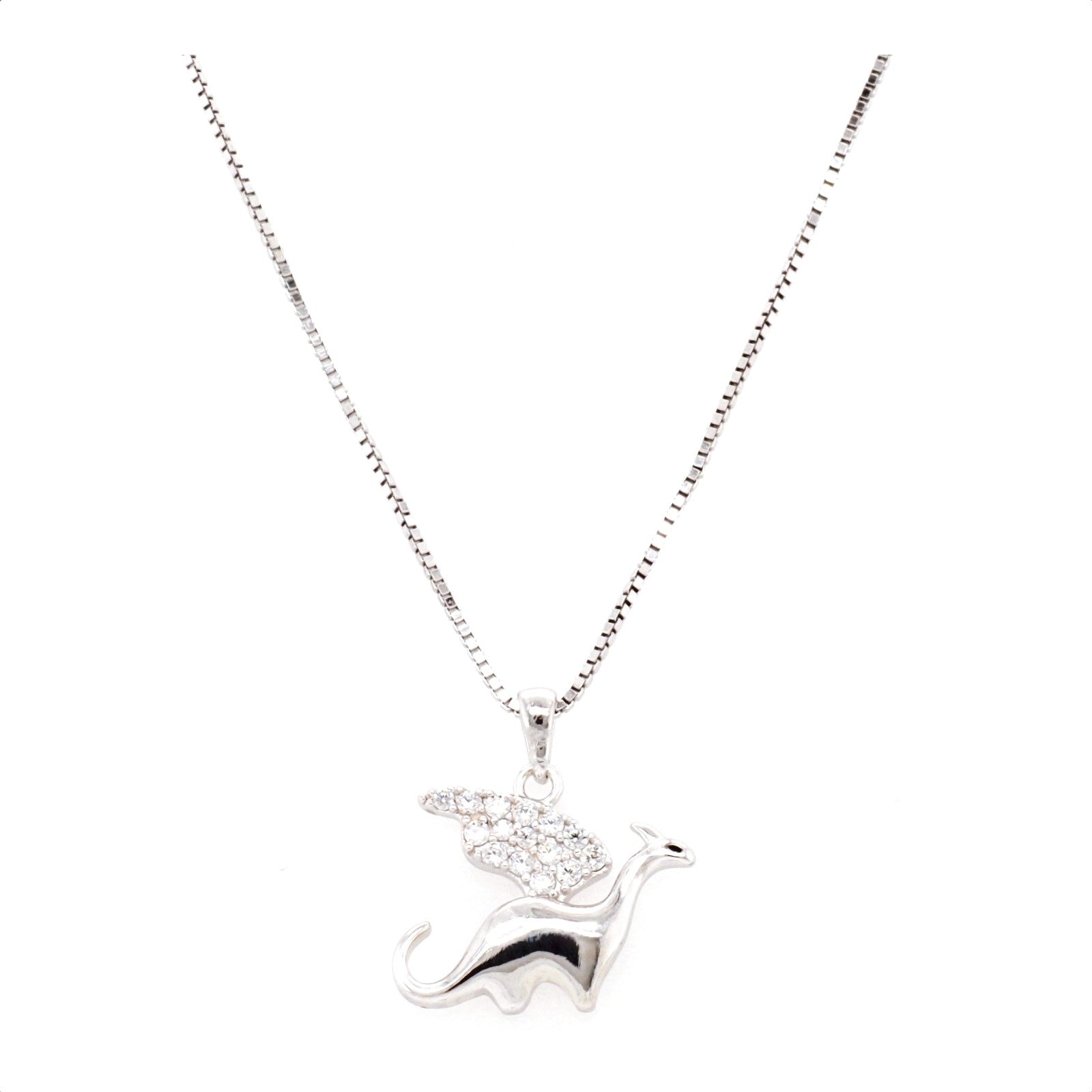 925 Sterling Silver Dragon CZ Pendant – nzjewellers
